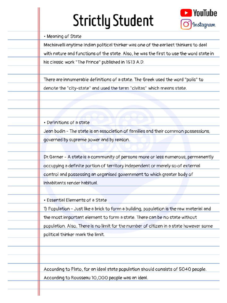 Elements of State, BY - Strictly - Student - 1637130994426 | PDF