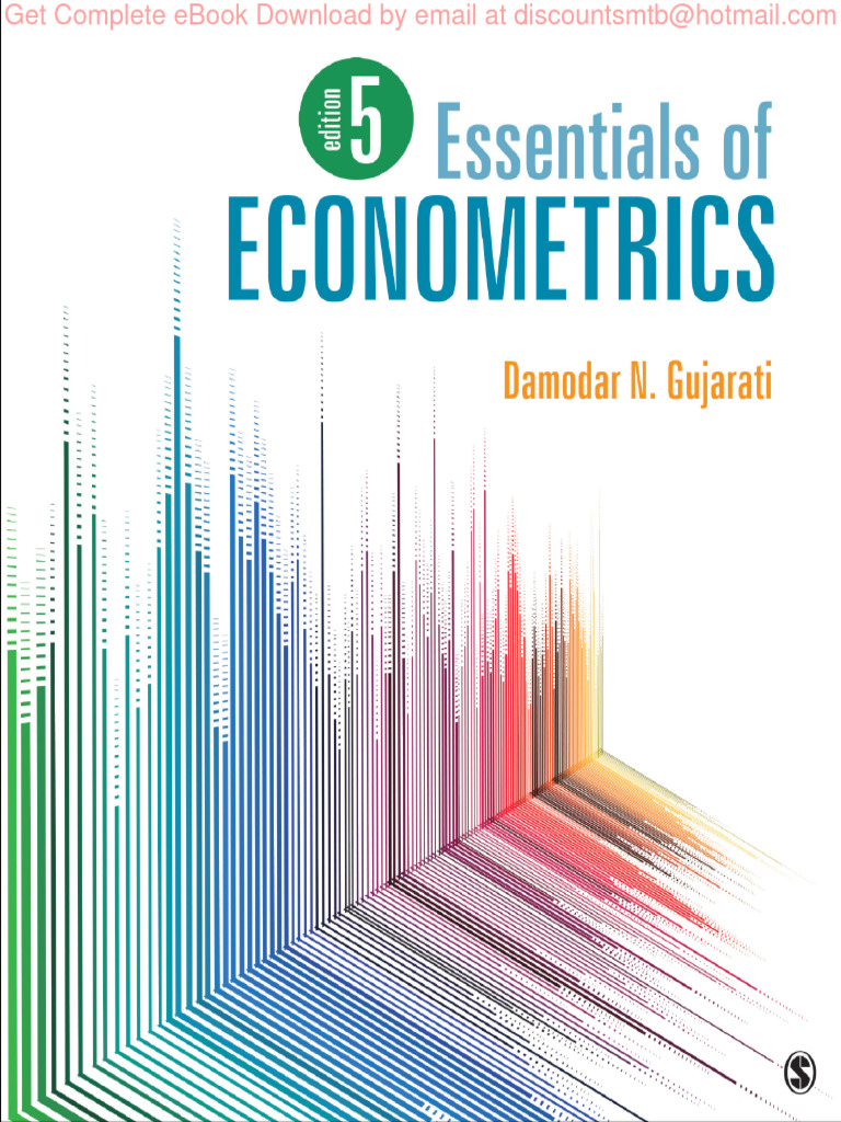 Essentials of Econometrics Damodar Gujarati Z Library | PDF | Ordinary Least Squares | Linear ...
