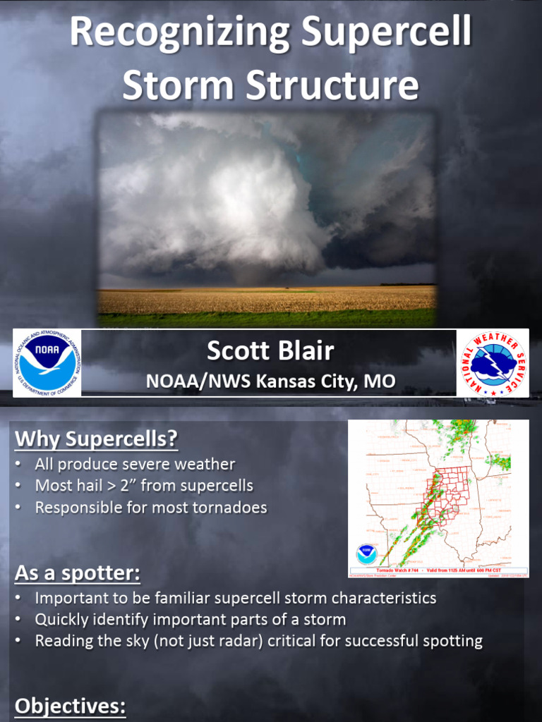 Recognizing Supercell Storm Structure | PDF | Hail | Weather