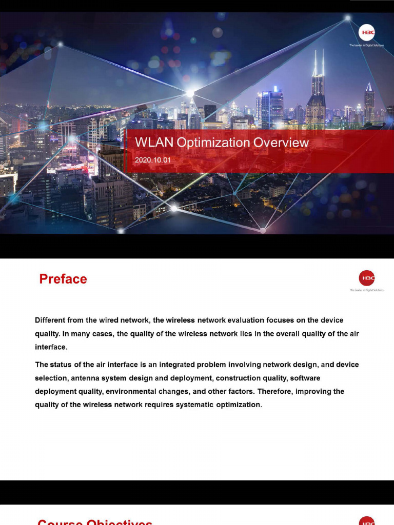 08 WLAN Optimization Overview III | PDF | Wireless Lan | Program Optimization