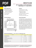 HB100 Microwave Sensor Module Datasheet | PDF | Microwave | Hertz