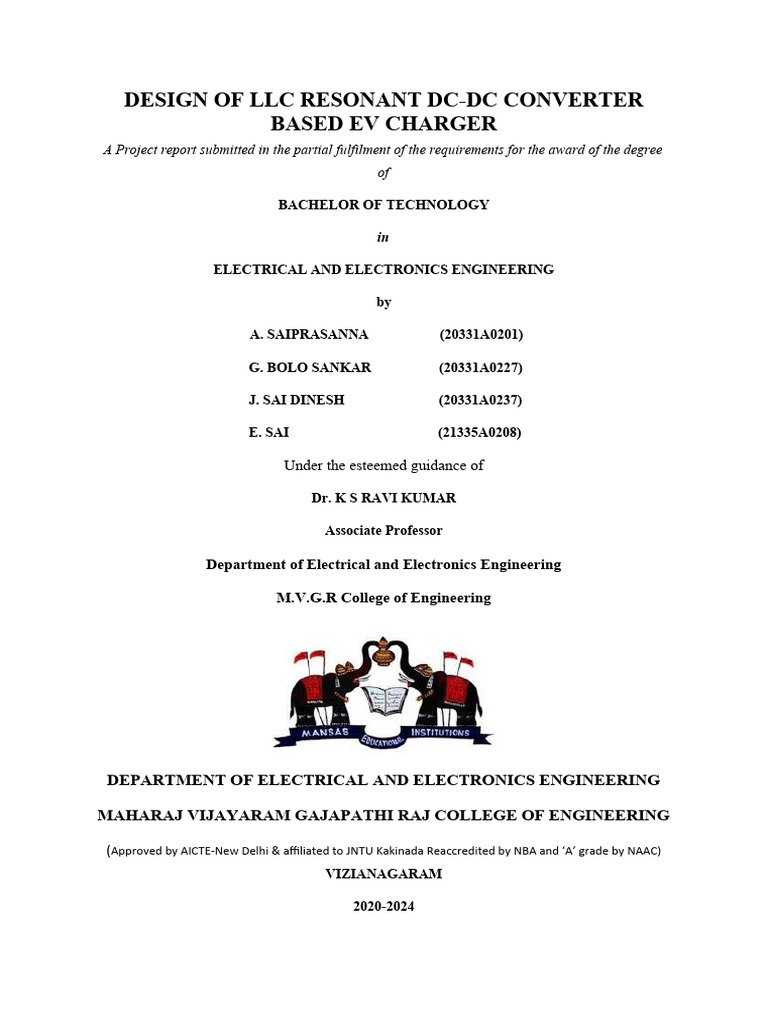 A9 Project Final Report1 | PDF | Direct Current | Power Supply
