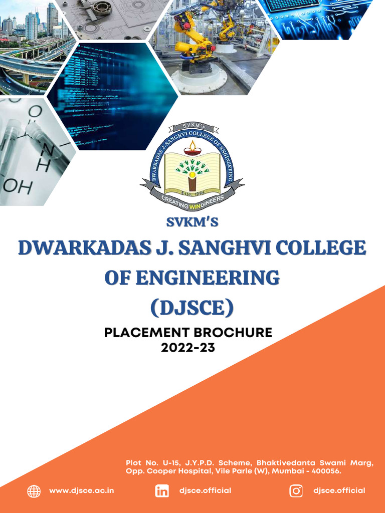 DJSCE College Placement Brochure 22-23 | PDF | Predictive Analytics ...