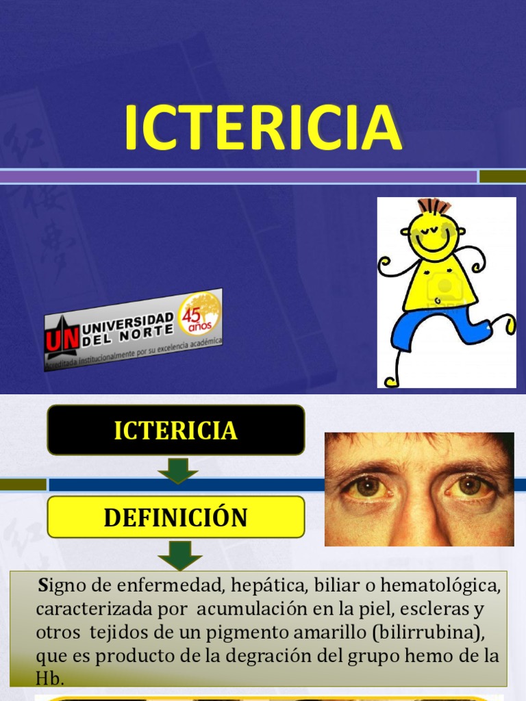 Definición y Clasificación de Ictericia | PDF | Cirrosis | Hepatitis