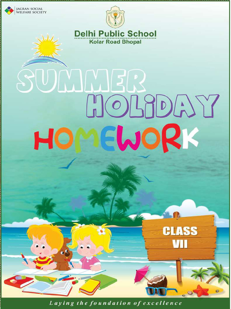 Class-7 (Holiday Homework) | PDF | Travel | Foreign Language Studies