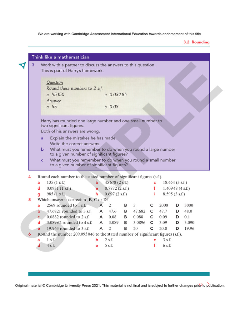 Significant Number. Math. | PDF | Mathematics