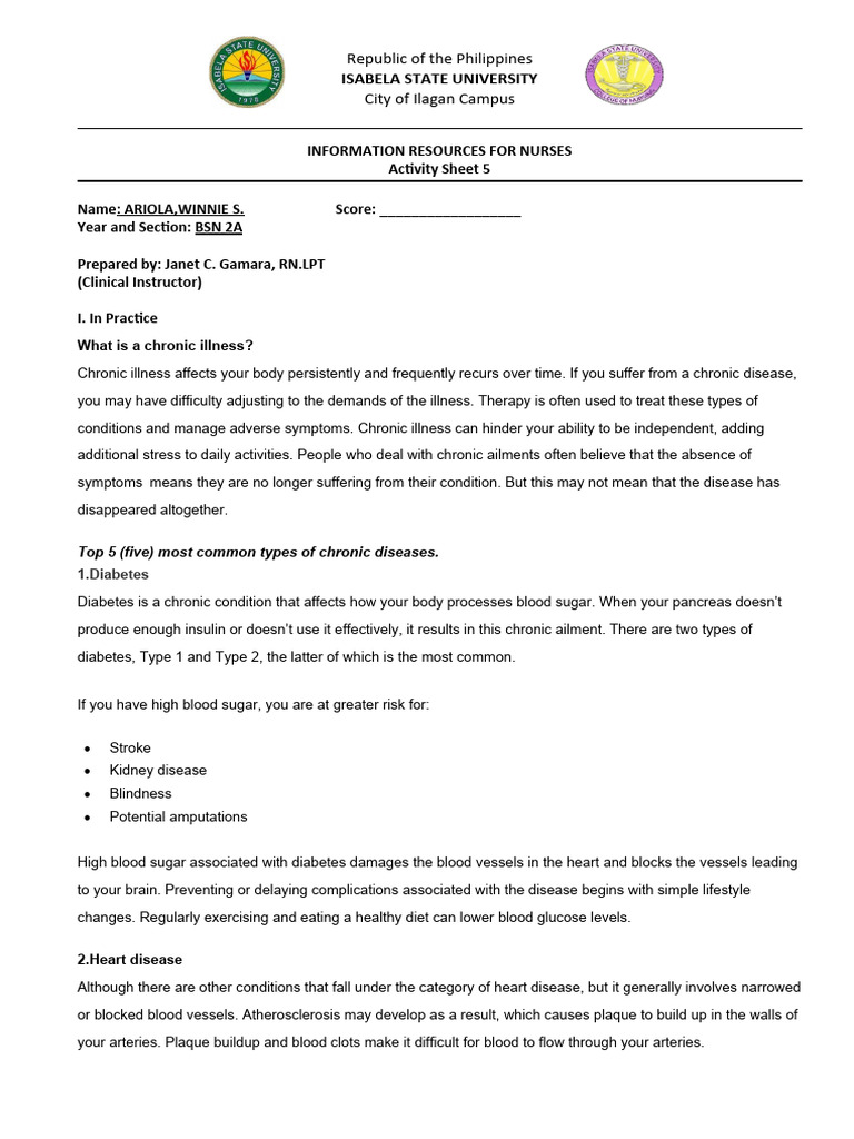 Ariola, Winnie S. BSN 2a - Nursing Informatics - Activity 5 | PDF | World Wide Web | Internet & Web