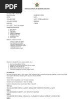 Agriculture Paper 2 2024 ZIMSEC | PDF