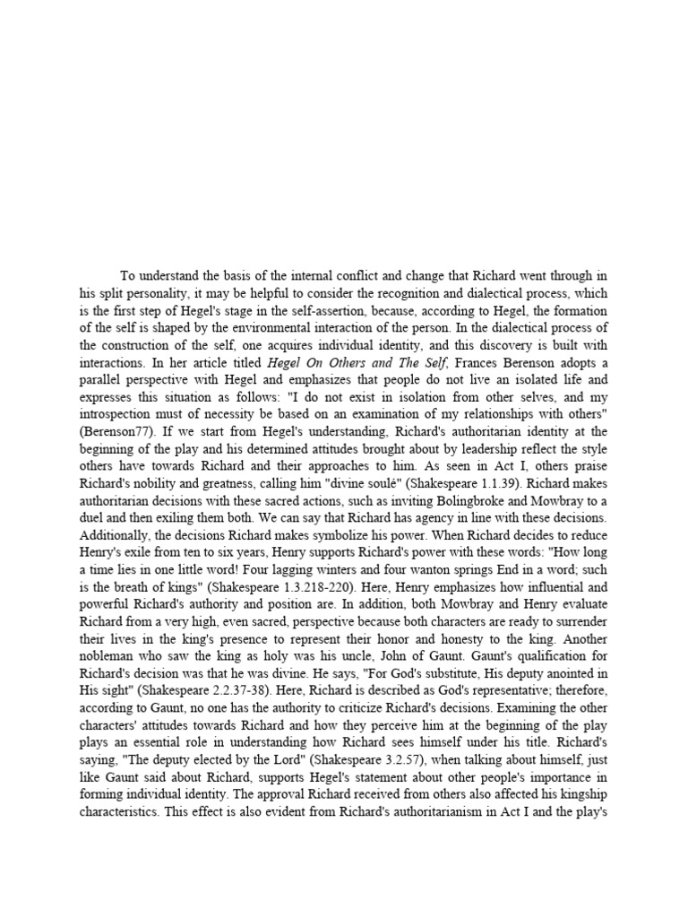 Elit 350 Midterm 1 | PDF