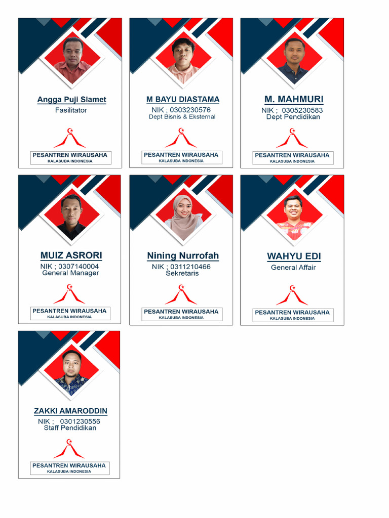 Id Card Pegawai | PDF