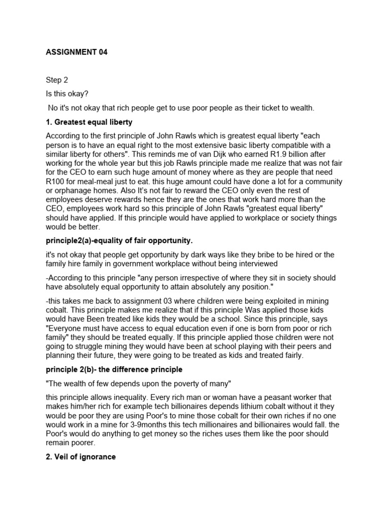 Assignment 04 Sus 2021 | PDF | Poverty | Poverty & Homelessness