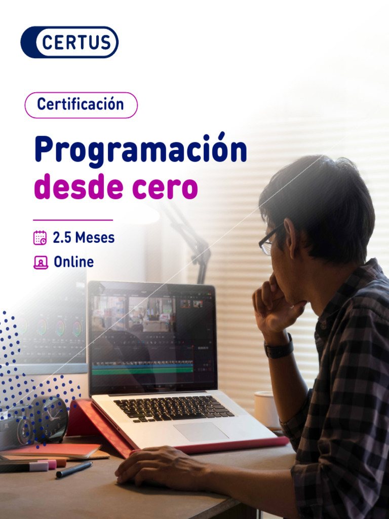 Brochure Programación Desde Cero | PDF | Programación de computadoras | Red mundial