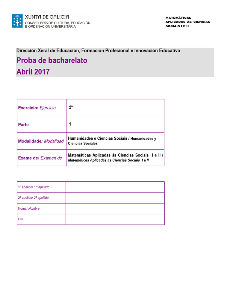 Matem Ticas Aplicicadas S Ciencias Sociais I e IIx | PDF