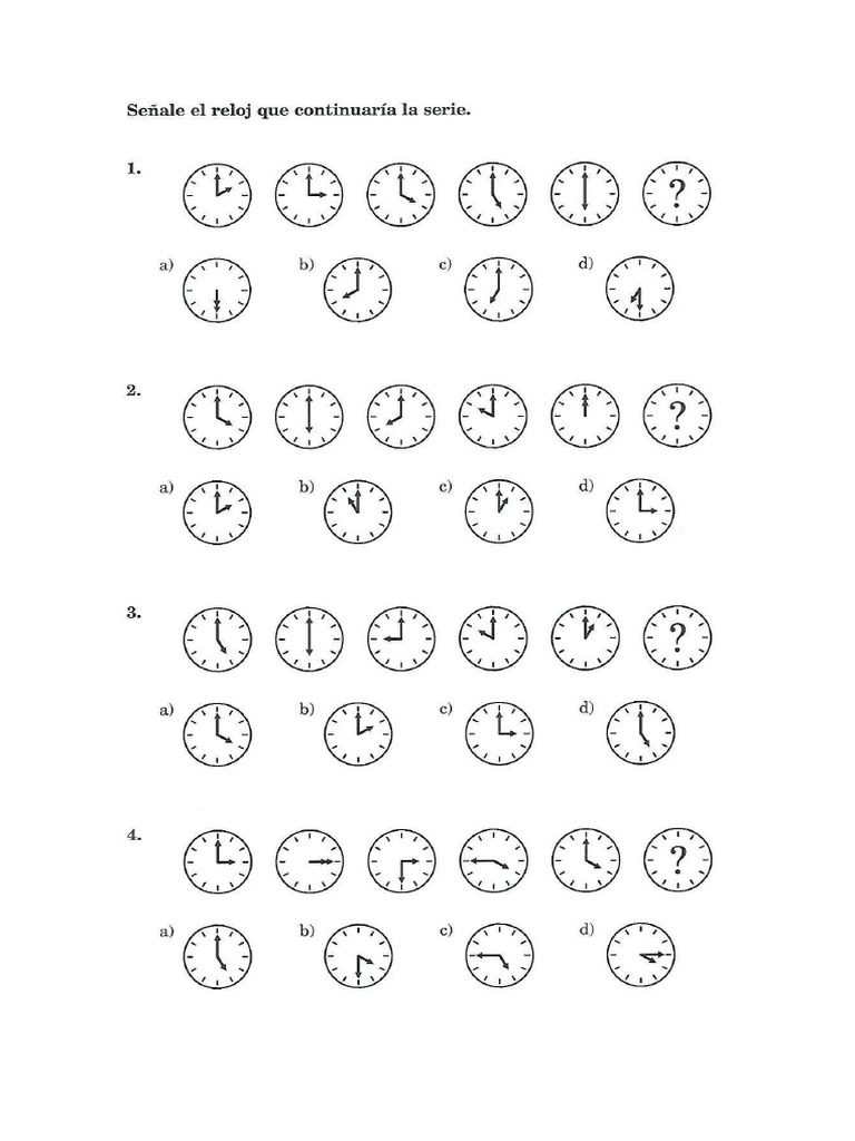 Relojes Completo Eleazar | PDF