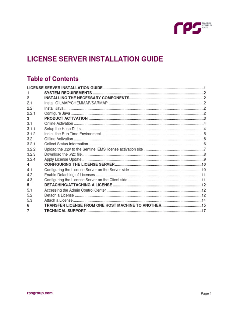License Server Installation Guide | PDF | World Wide Web | Internet & Web