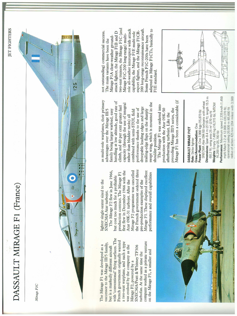 Mirage F1C | PDF