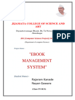 e-BOOK MANAGEMENT SYSTEM | PDF