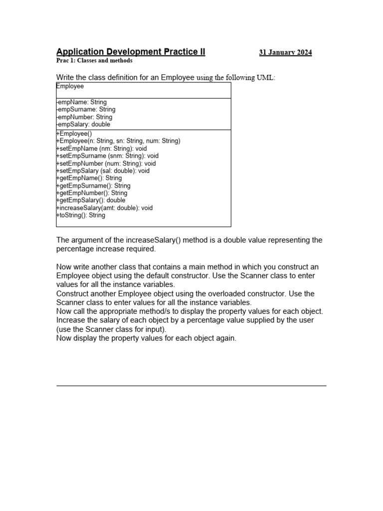 ADP262S Prac1 2024 | PDF