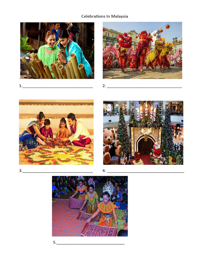 Major Festivals Celebrated in Malaysia | PDF