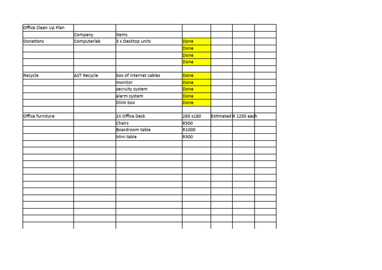 Office Plan 2024 | PDF