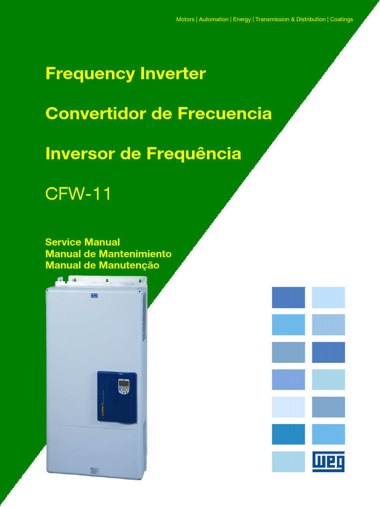 CFW11 Manutenção - R04 - PT | PDF | Componentes elétricos | Eletricidade