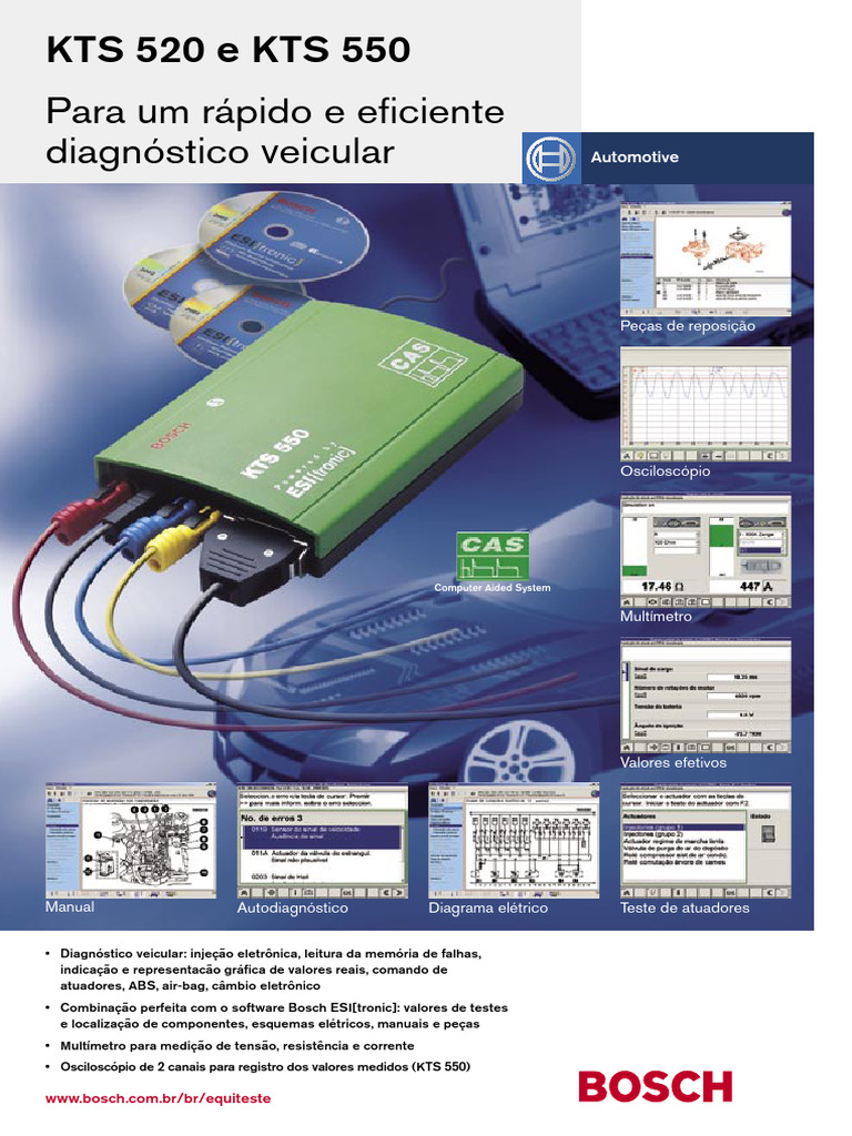 Kts 520 - 550 Esi Tronic - Bosch | PDF | Computadores