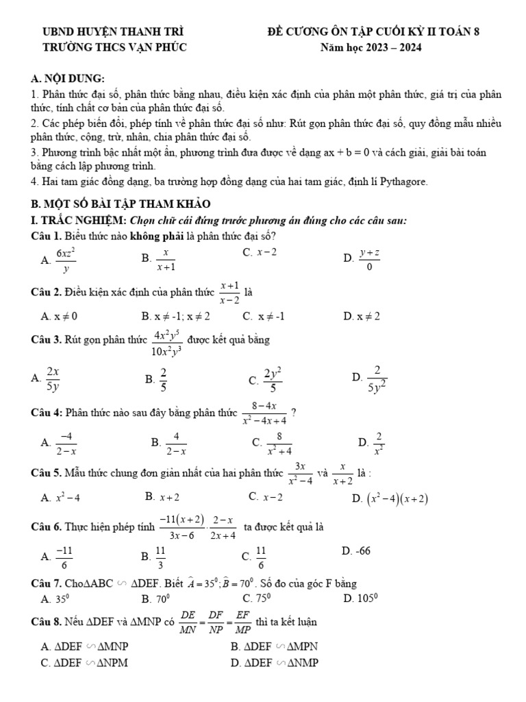 de-cuong-cuoi-hoc-ki-2-toan-8-nam-2023-2024-truong-thcs-van-phuc-ha-noi | PDF
