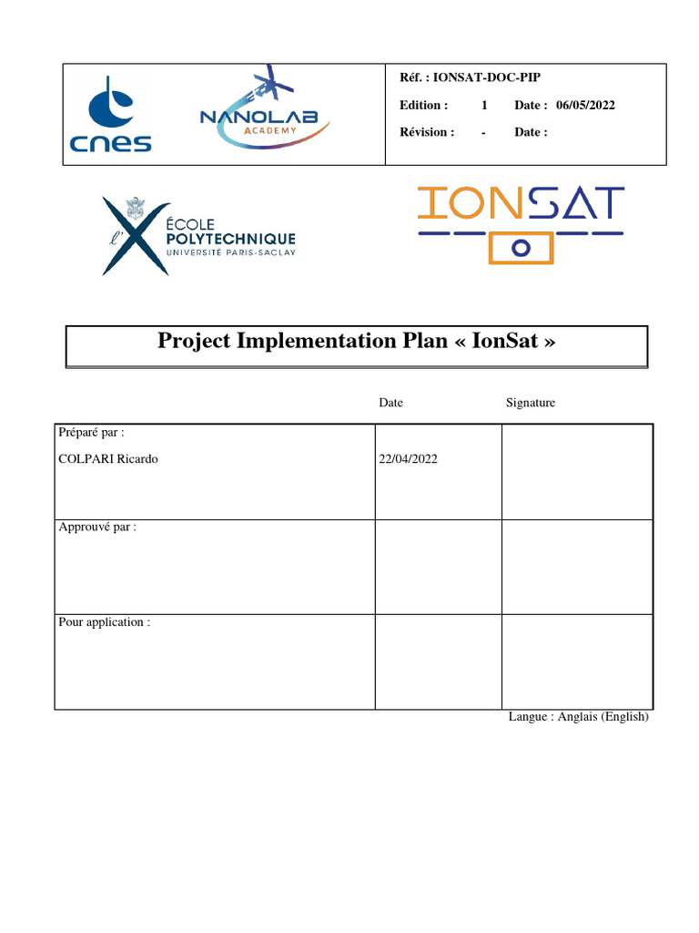 Draft Pip | PDF | Outer Space | Satellite
