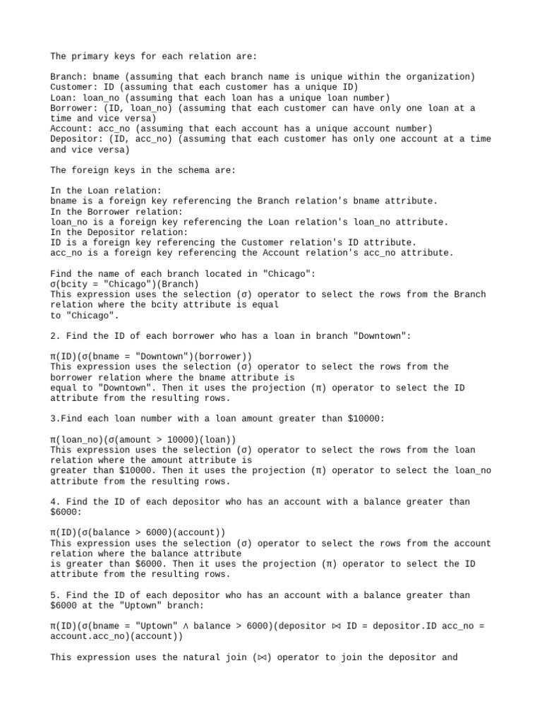 sql | PDF | Data Model | Money