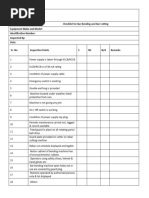 Concrete Mixer Machine Checklist Final | PDF