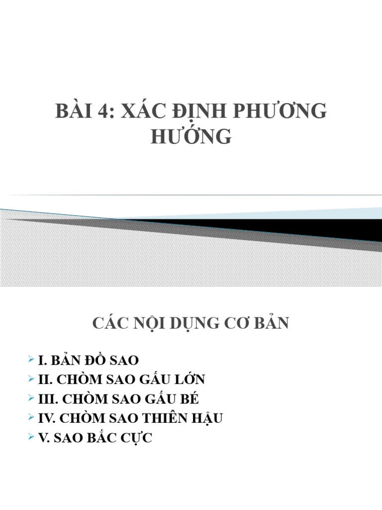 Vat Li 10 Chuyen de Bai 4 Xac Dinh Phuong Huong | PDF