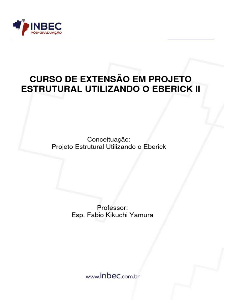 Curso Eberick II com Fabio Kikuchi | PDF | Viga | Engenharia Estrutural