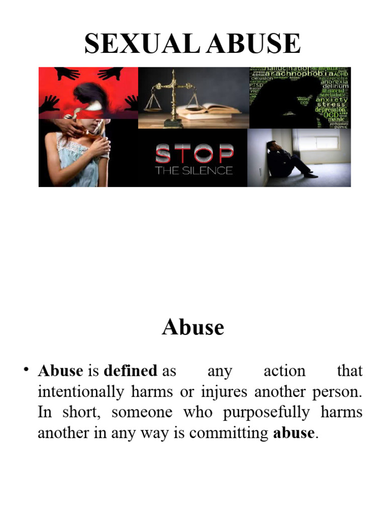 Sexualabuse 210402082354 | PDF | Domestic Violence | Violence