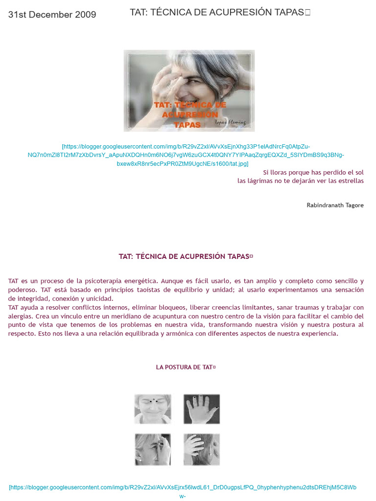 TAT - Protocolo Completo | PDF | Mano | Felicidad