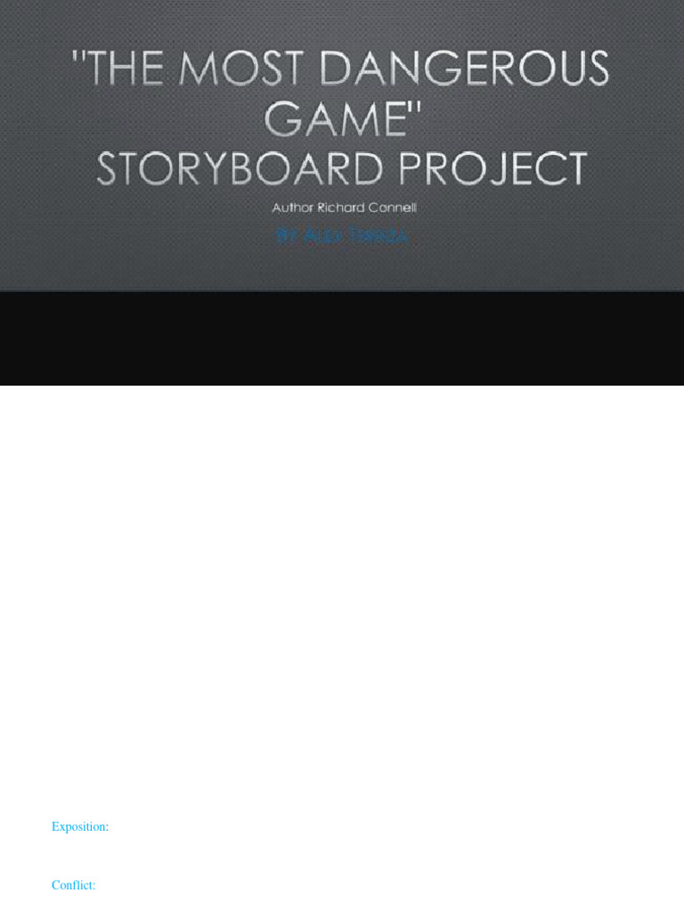 The Most Dangerous Game (1) (1) - Compressed | PDF | Art | General Fiction