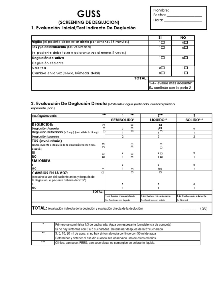 GUSS | PDF | Medicina | Medicina CLINICA