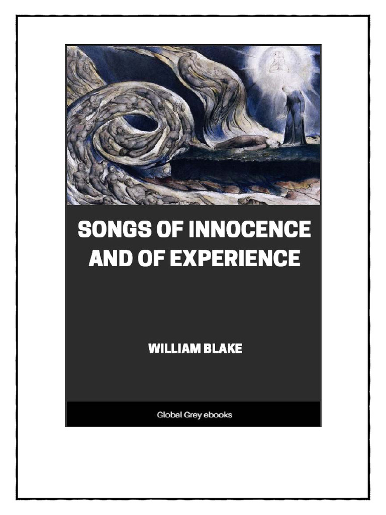 Songs of Innocence and of Experience | PDF | Poetry