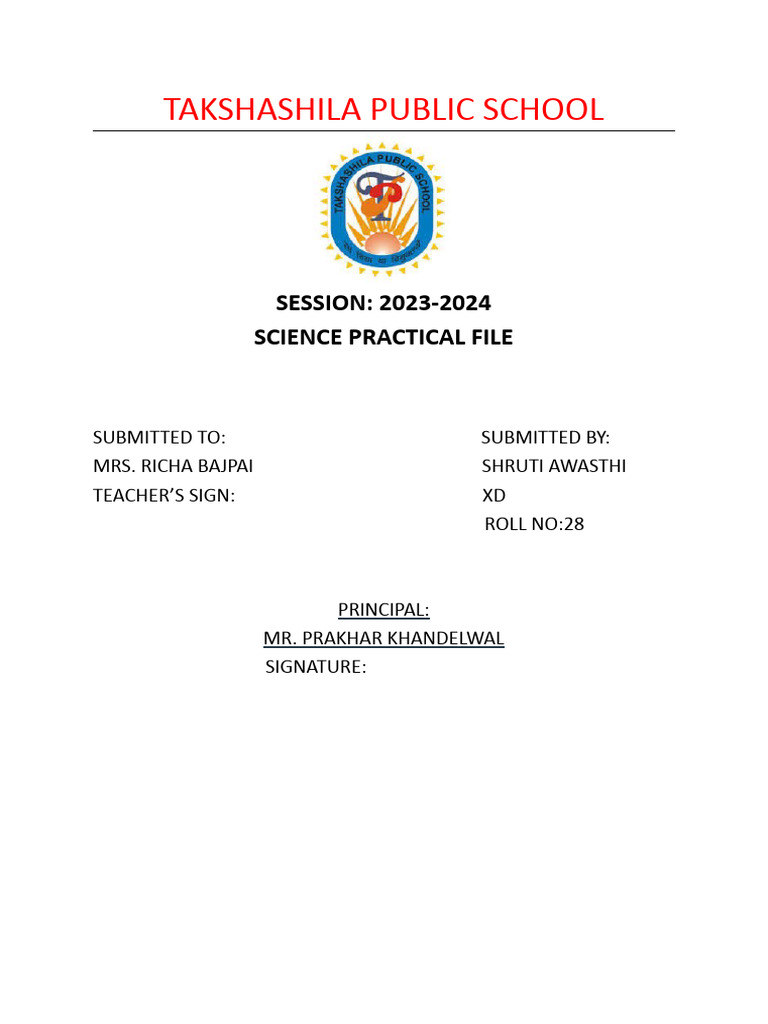 PRACTICAL LAYOUT YASHASVI | PDF