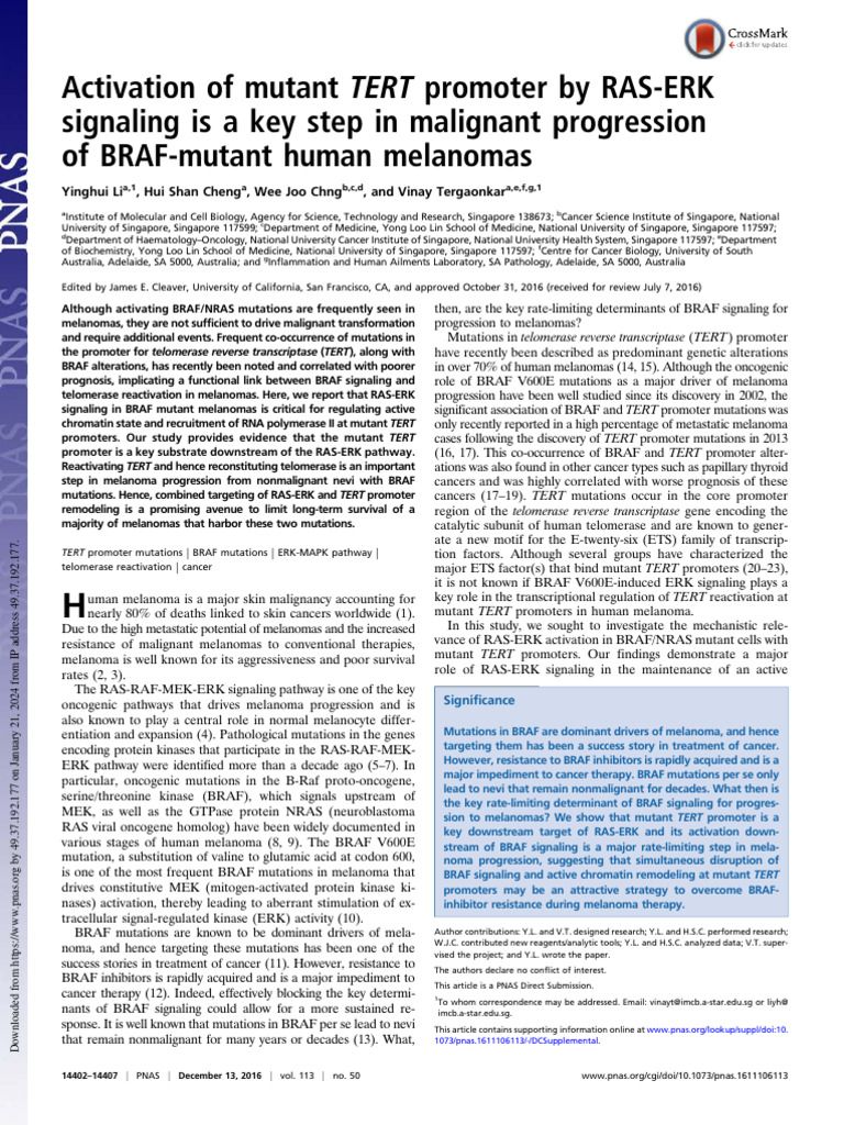 li-et-al-2016-activation-of-mutant-tert-promoter-by-ras-erk-signaling ...