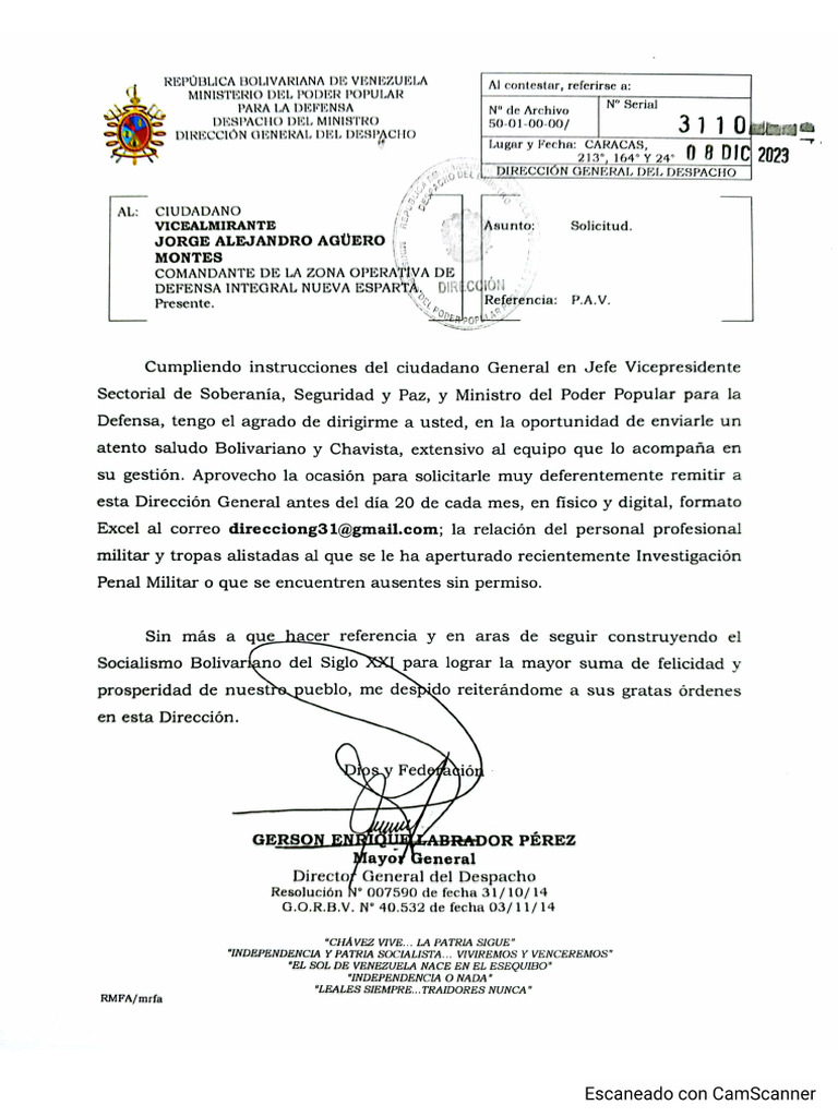 ZODI Nueva Esparta | PDF