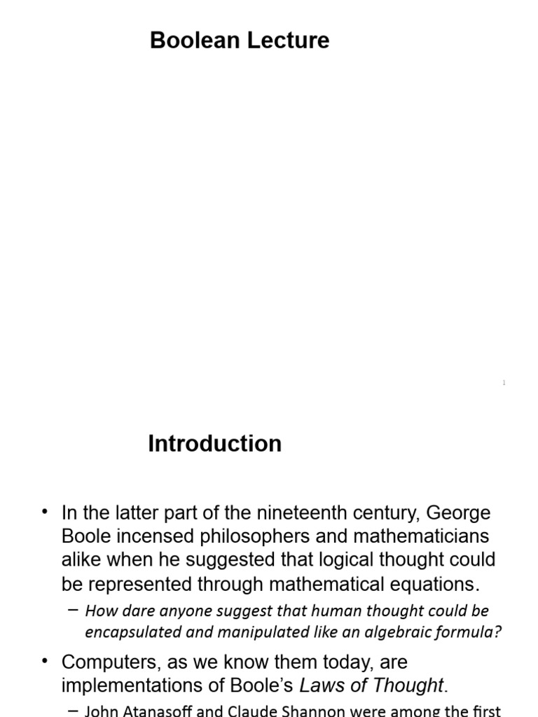 Boolean Logic | PDF | Logic Gate | Boolean Algebra Boolean Logic | PDF | Logic Gate | Boolean Algebra