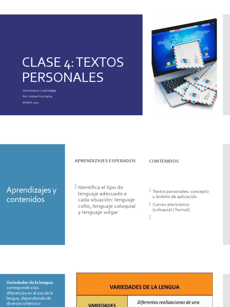 Clase 4 | PDF | Lingüística | Lengua española