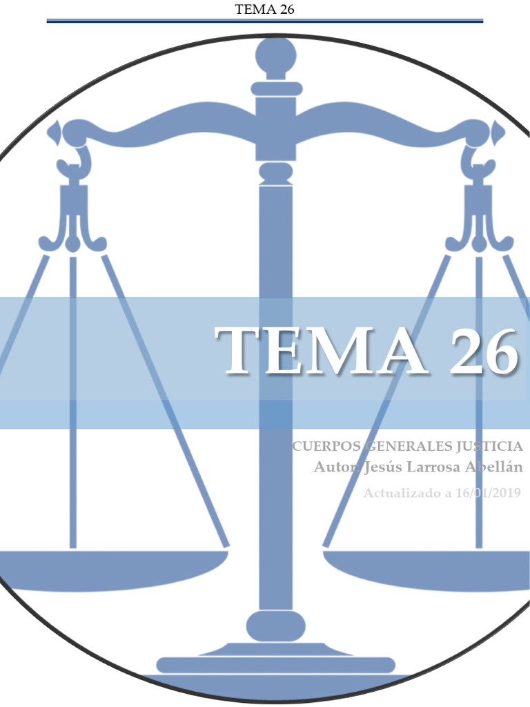 TEMA 26. Las Resoluciones Procesales | PDF | Sentencia (ley) | Judicaturas