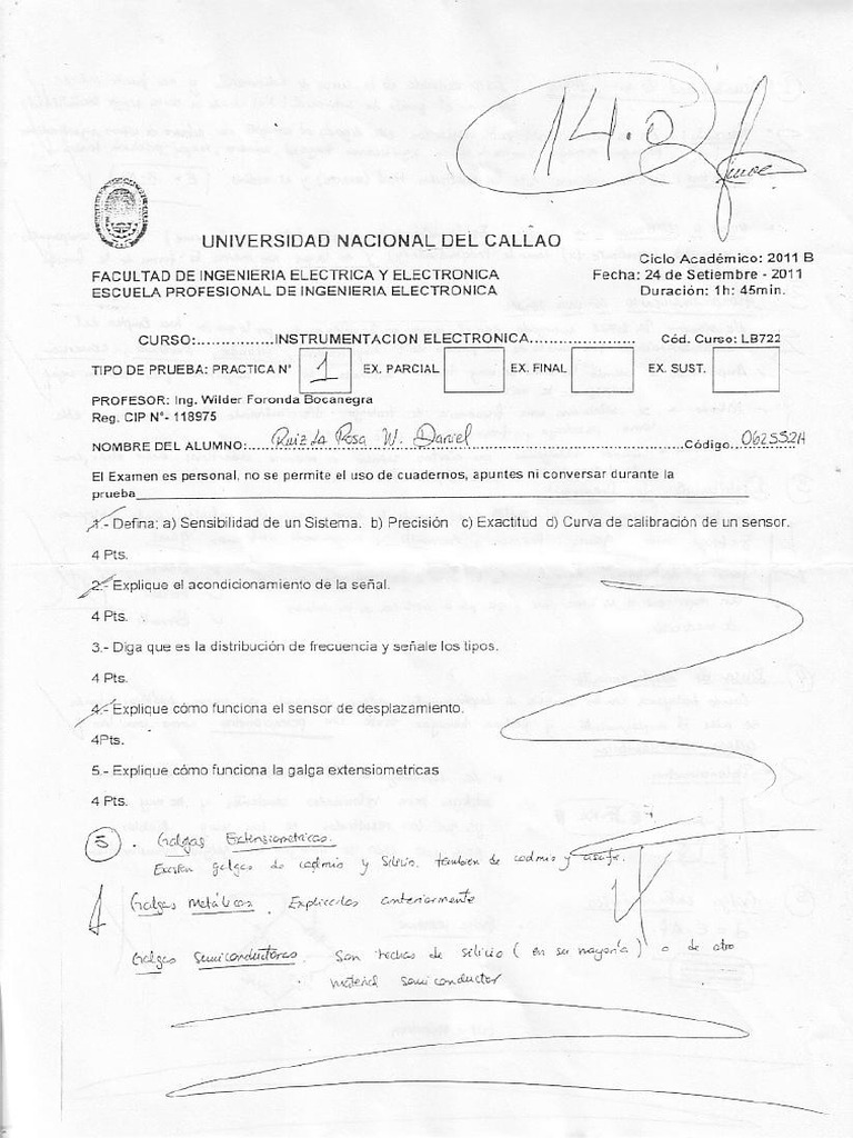 UNAC - Instrumentacion-Practica-1 | PDF