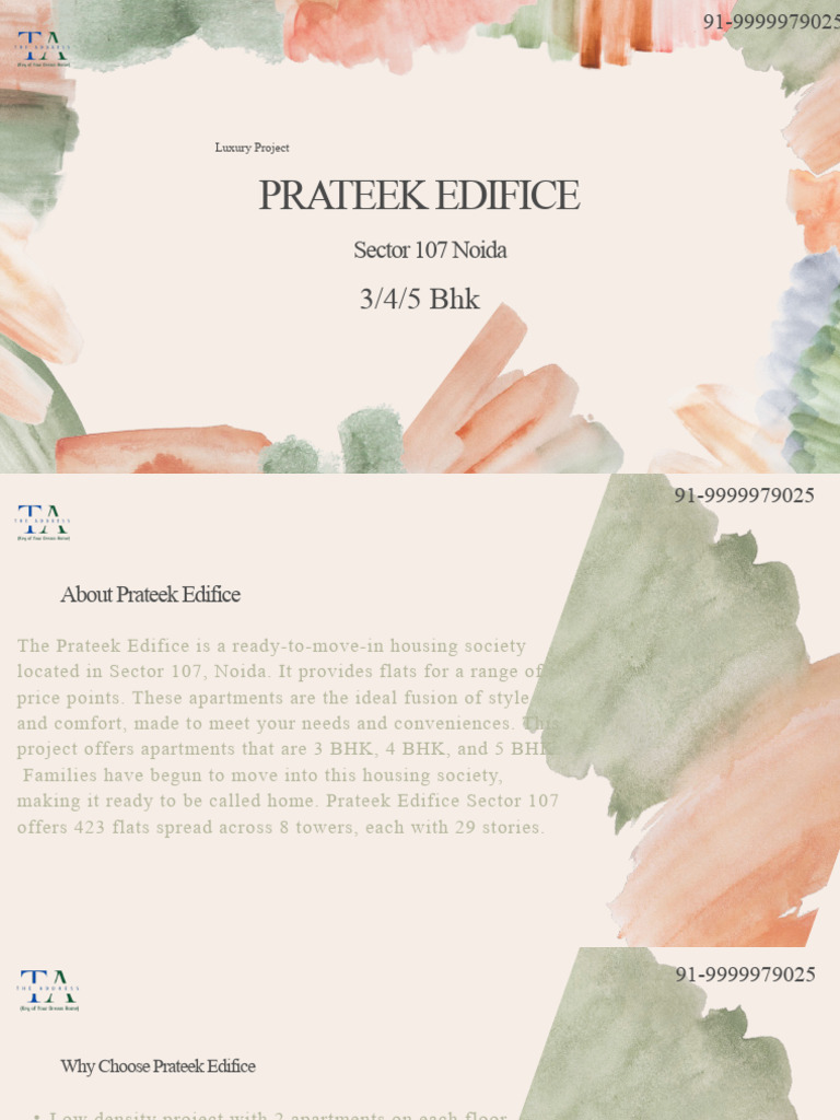 Prateek Ediffice Details | PDF | Computers