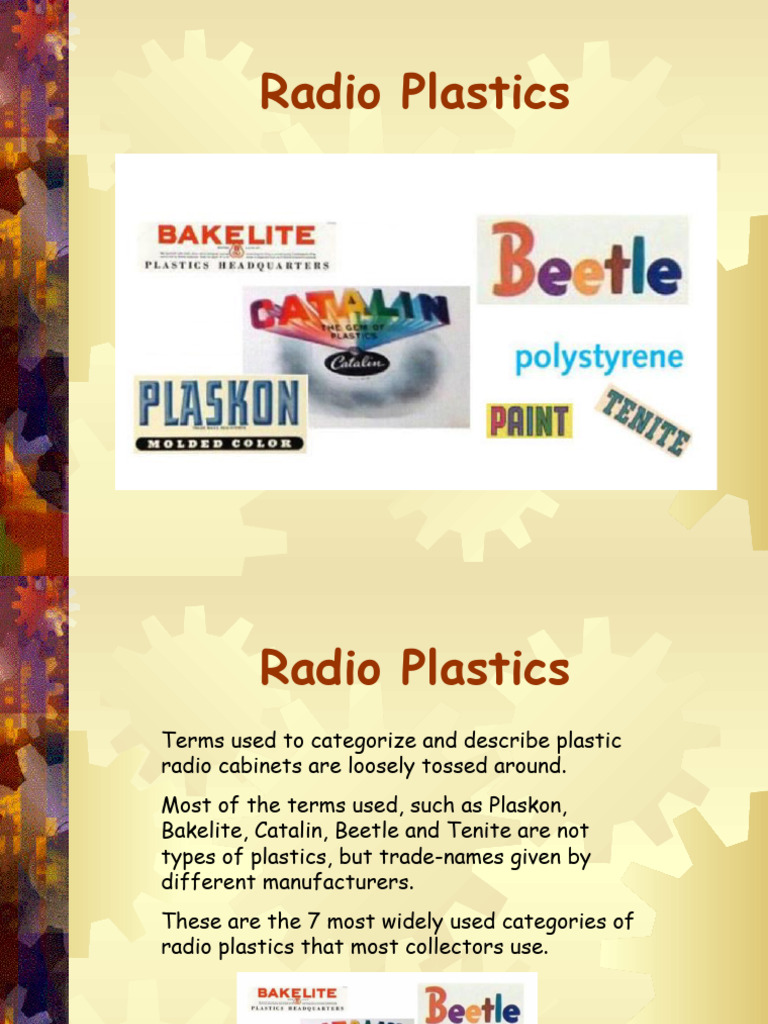 Radio Plastics | Download Free PDF | Materials | Amorphous Solid