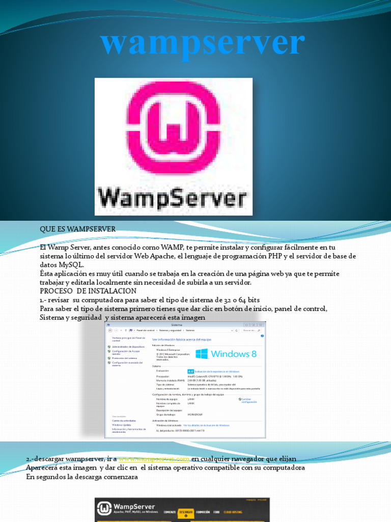 Wampserver 140313190933 Phpapp01 | PDF