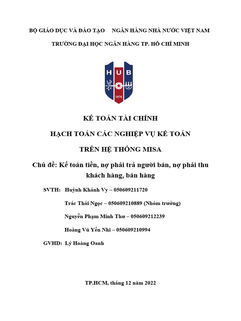 Báo Cáo Tham KH o | PDF