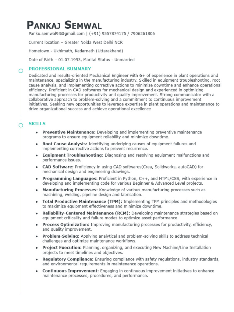 Pankaj Semwal | PDF | Reliability Engineering | Audit