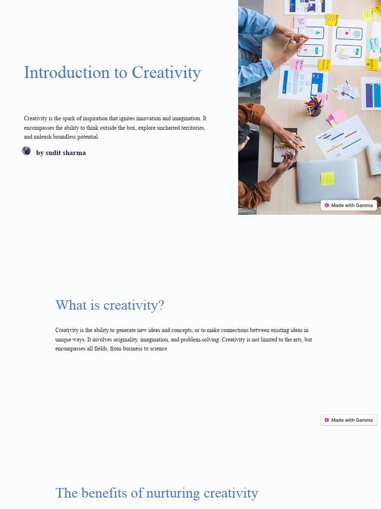 Creativity | PDF | Creativity | Mindset